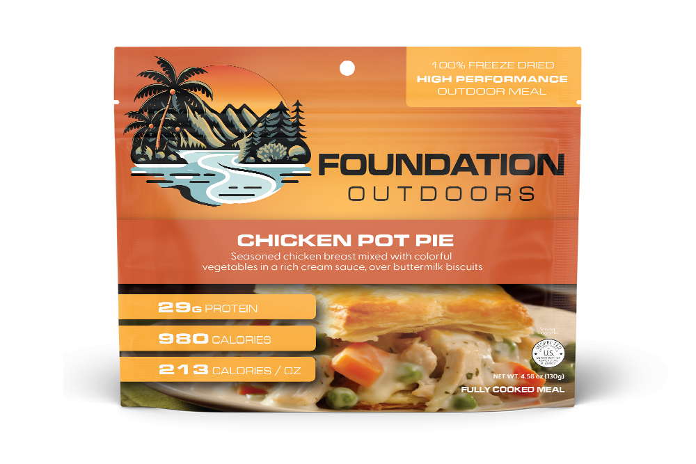 FOUNDATION Outdoors Chicken Pot Pie Meal – FOUNDATION Food